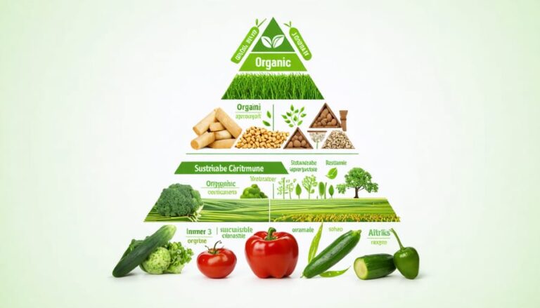Food Pyramid Facts That Make Organic Shopping Simple - Organics Farming ...